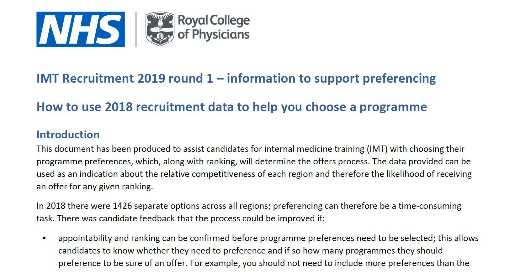 Document Library | IMT Recruitment - Full, comprehensive guidance on ...